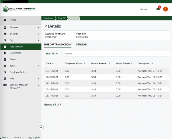 Leave Requests: PTO Tracking & Approvals | AdvanStaff HR